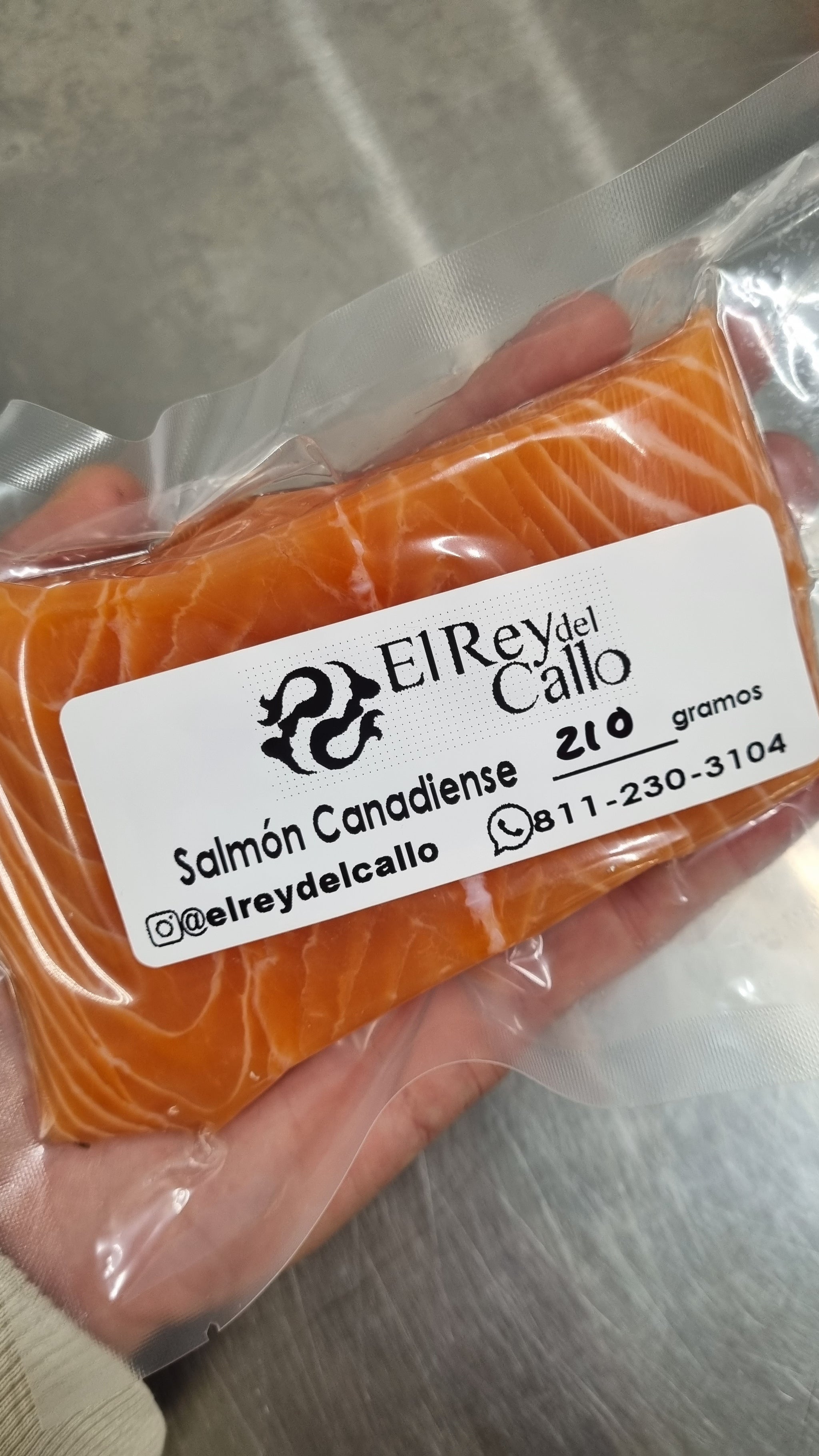 Porción de Salmón Canadiense – El Rey del Callo